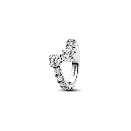 Anel Sparkling Overlapping