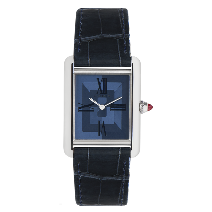 Relógio Cartier Tank Louis Platina